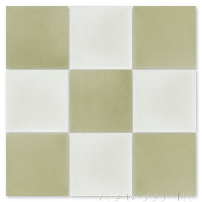 Small Solid Square Cement Tile | Villa Lagoon Tile