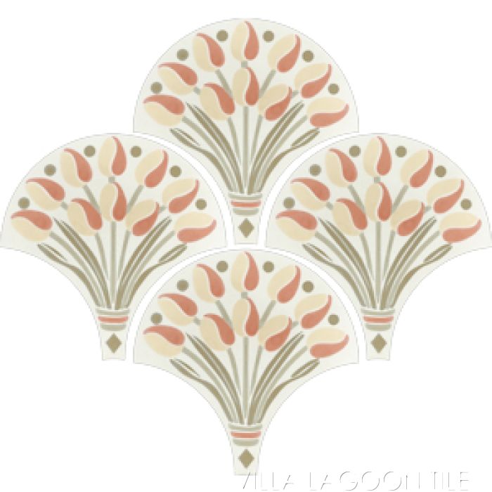 Bell's Tulips | Villa Lagoon Tile