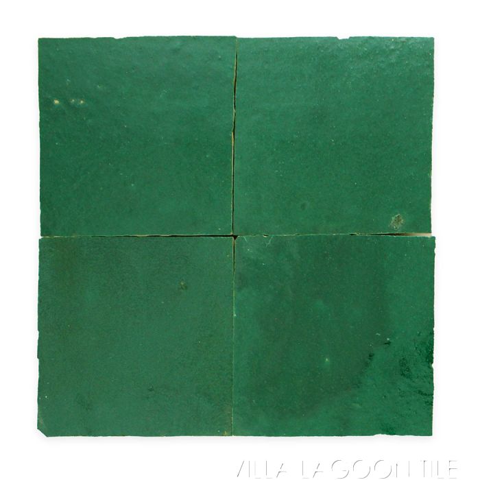 4-Inch Square Moroccan Zellige | Villa Lagoon Tile