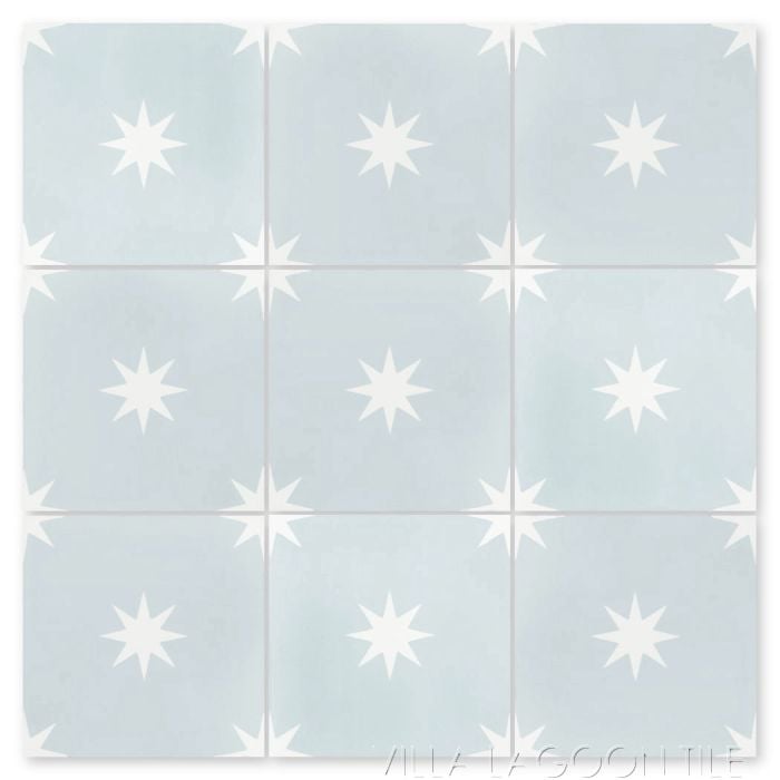 "Pleiades" Star Field Cement Tile | Villa Lagoon Tile