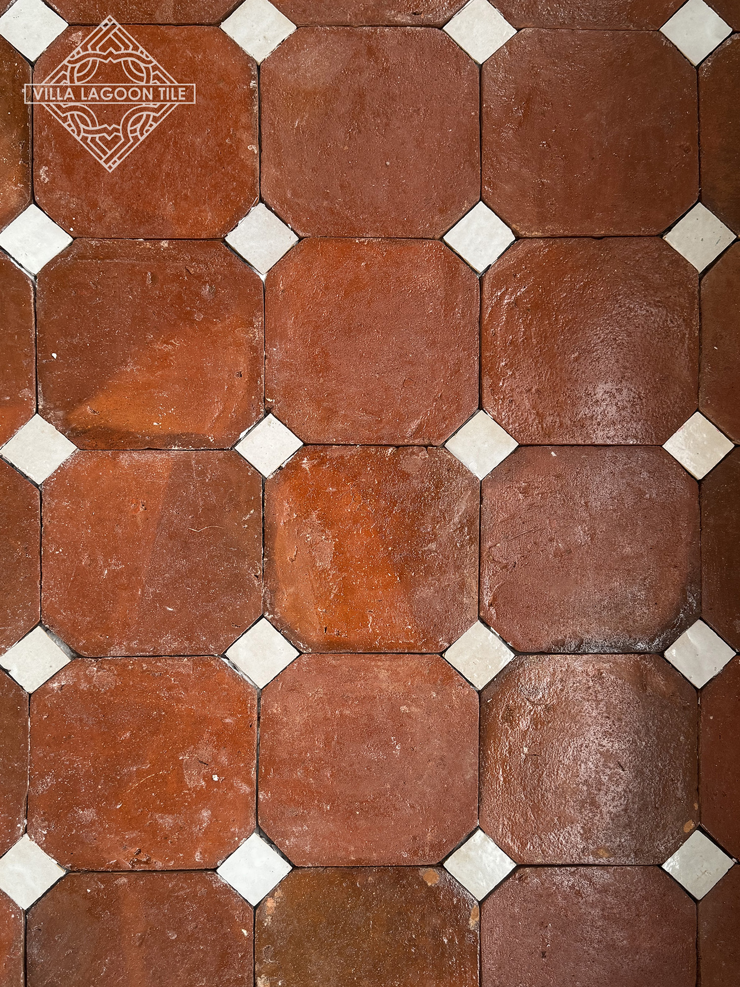 8" Octagon Terracotta Tile | Villa Lagoon Tile