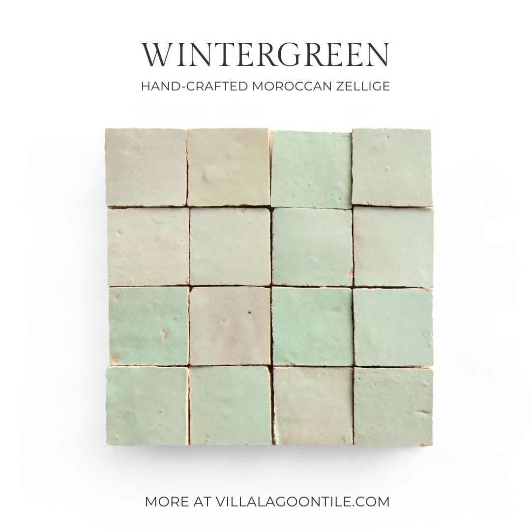 Zellige Tile Color Palette | Villa Lagoon Tile